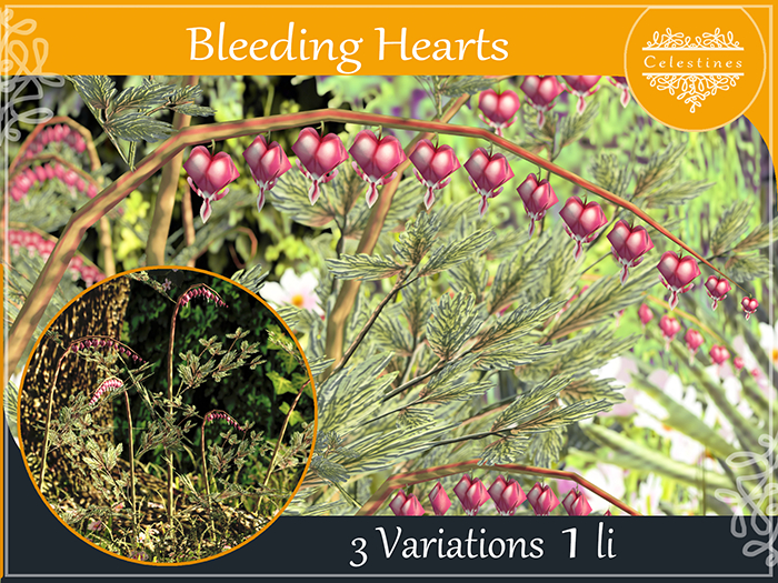Second Life Marketplace - Celestines Bleeding Hearts